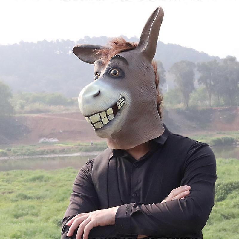 Halloween Cosplay Zoo Props Masquerade Costumes for Adults Donkey Horse ...