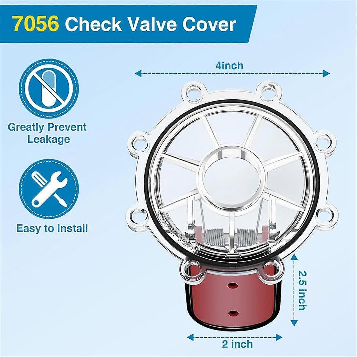 7056 Check Valve Covers with Flapper Assembly Compatible with for ...