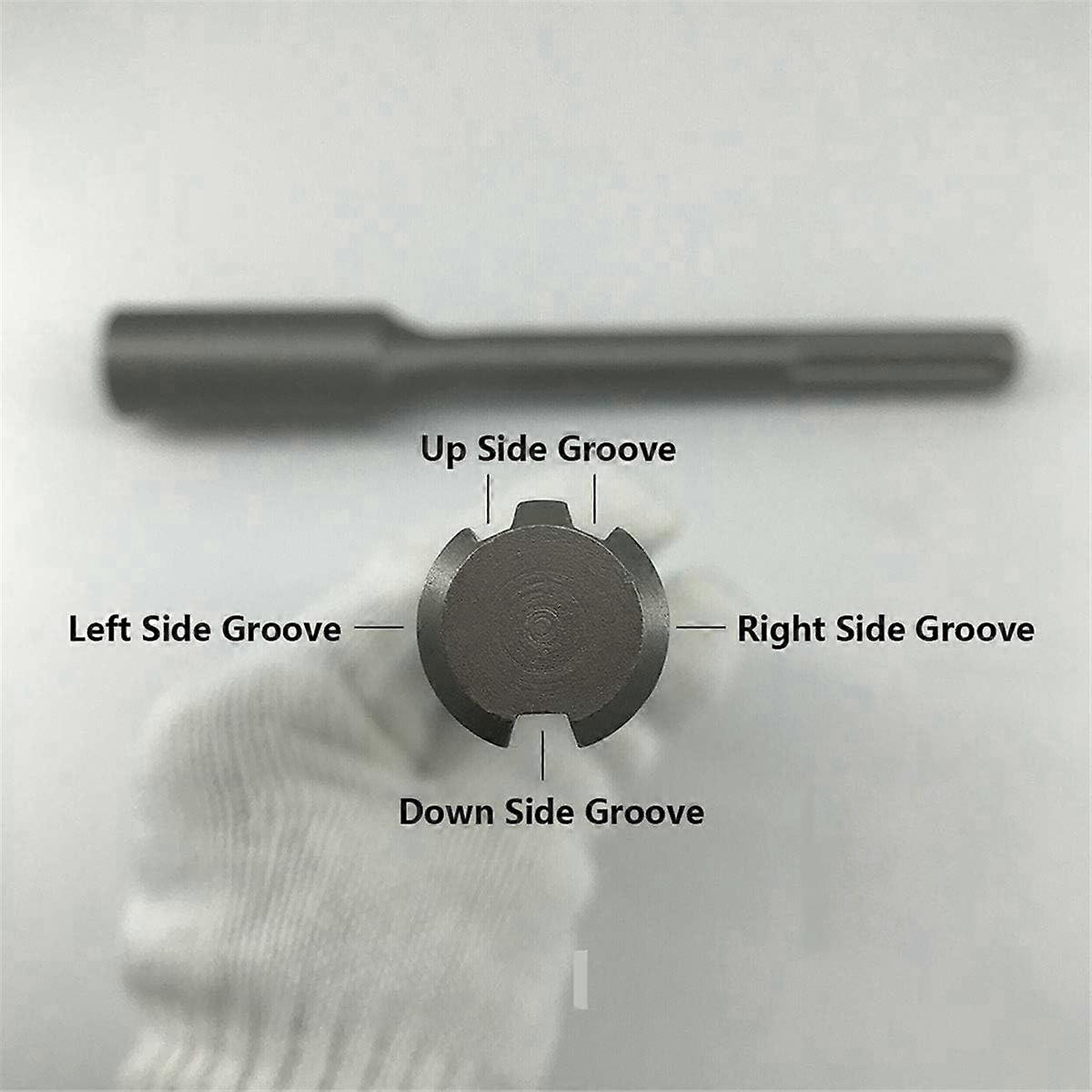 SDS-Max 18mm Diameter Shank Ground Rod Driver for 5/8 Inch and 3/4 Inch ...
