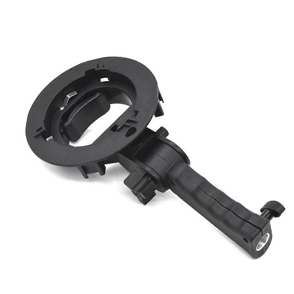 S-shaped Handheld Grip Portable Bowens Mount Speedlight Bracket for ...