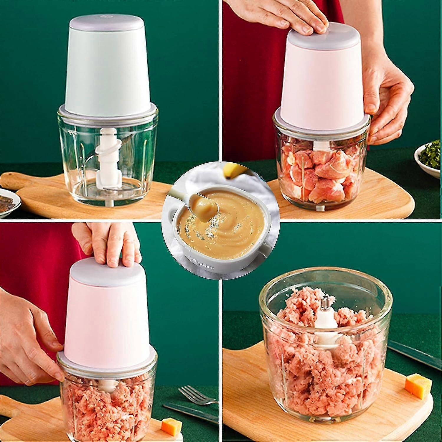 Mini Blenders For Baby, Mini Food Processor, 300ml Baby Blender, Mini Electric Chopper, Mini ...