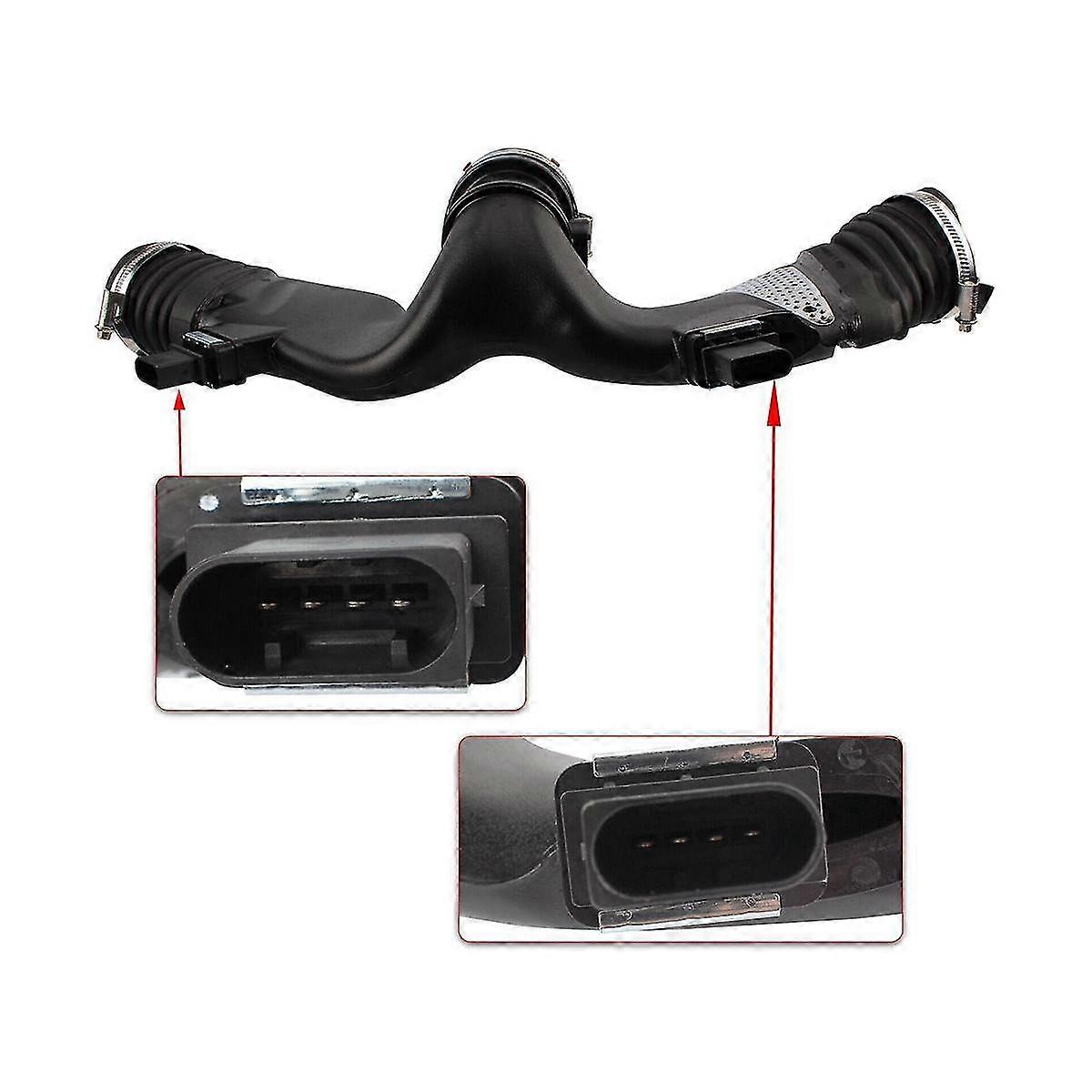 A6420908237 Car Engine Air Duct With Air Mass Sensor For E320 W211 W164 ...