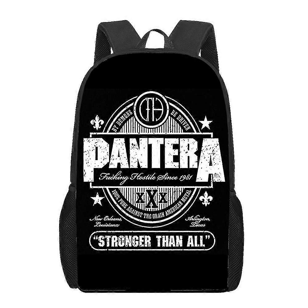 Pantera Ritual Metal Band 3d Printing Children School Bags Kids ...