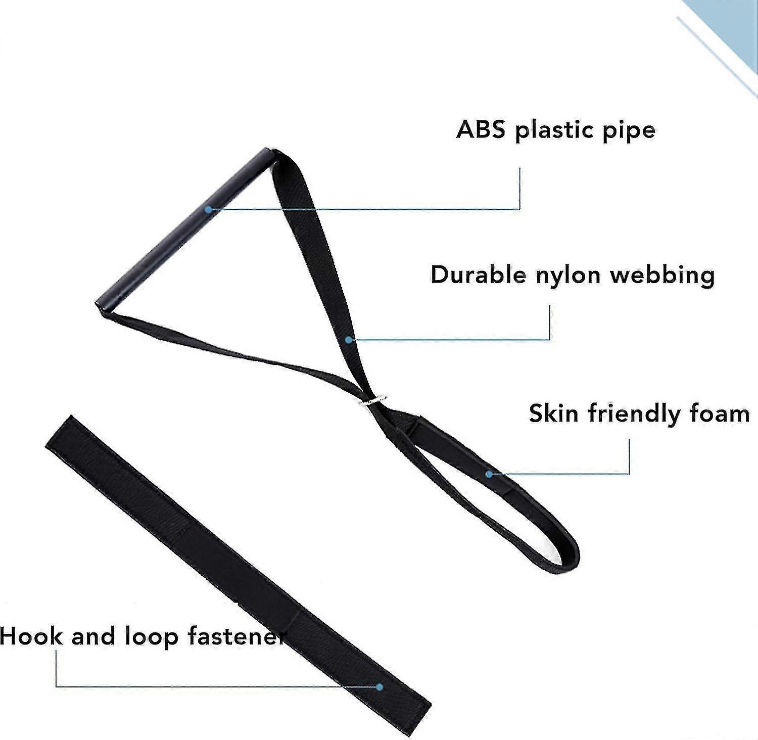 Neck Stretcher Strap, Spine Chiropractic Decompression Tool with Chin ...