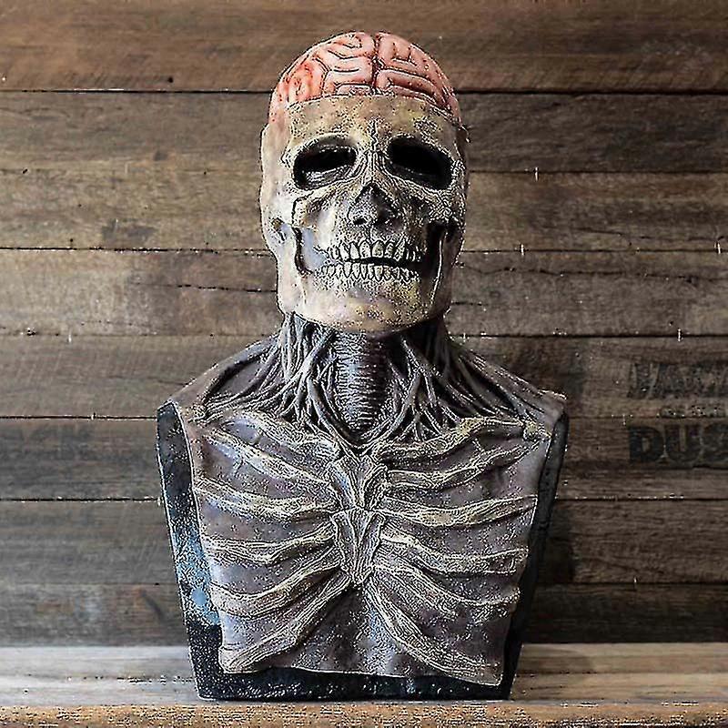 2022 Newest Skeleton Bio-mask Halloween Horror Mask Party Cosplay Props ...