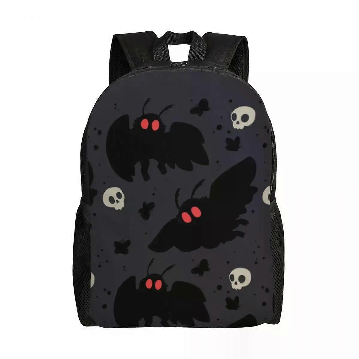 B822 Mothman Backpacks for Women Men Water Resistant College School ...