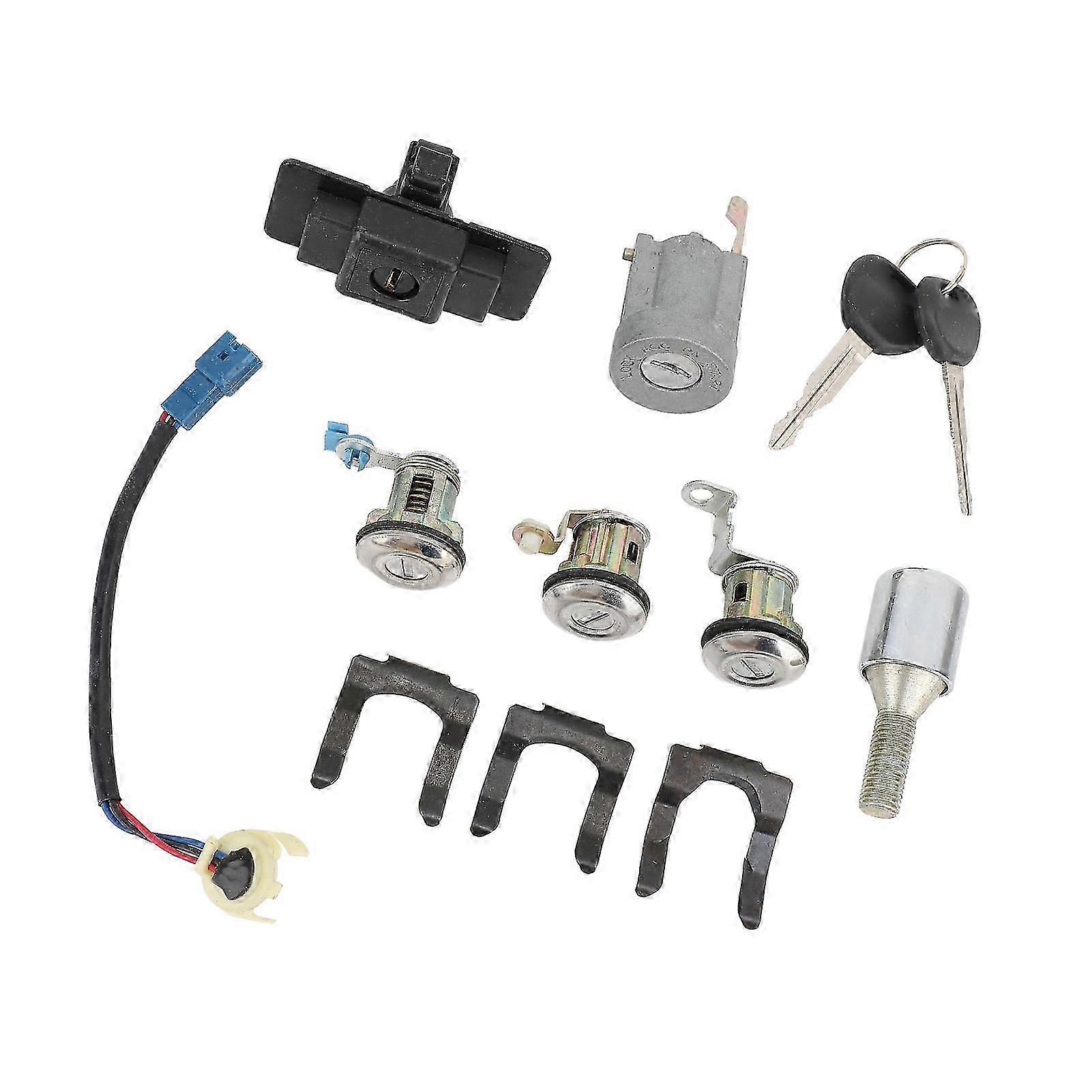 Key Set MR259111 - Full Lock Cylinder Replacement for Mitsubishi Pajero ...