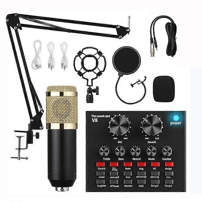 Audio Condenser Mic Studio Singing Microphone | Fruugo UK