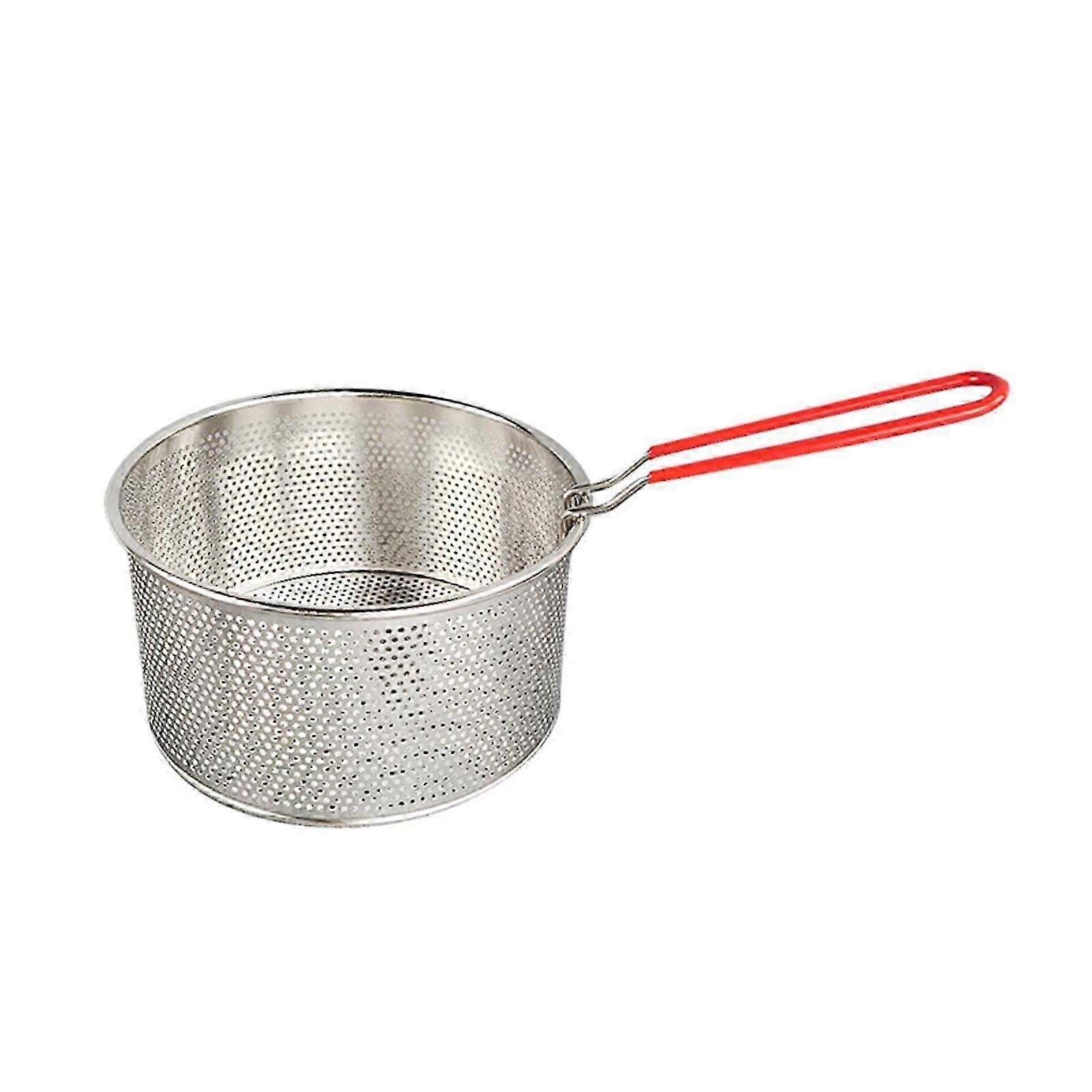 Stainless Steel Deep Fry Basket Wire Fry Basket Mesh French Fry Chips ...