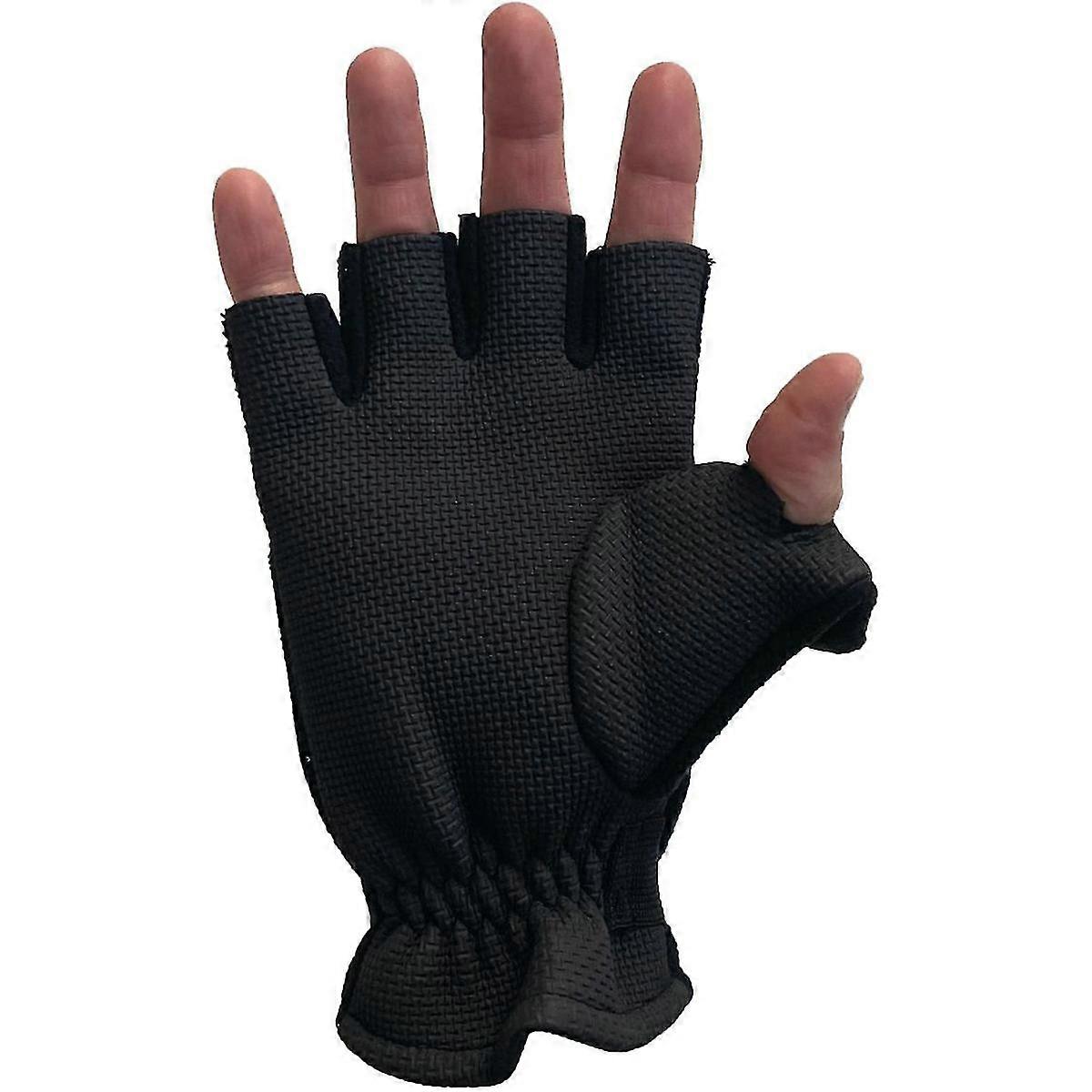 Glacier Glove Alaska River Series Flip Mitts - Black | Fruugo UK
