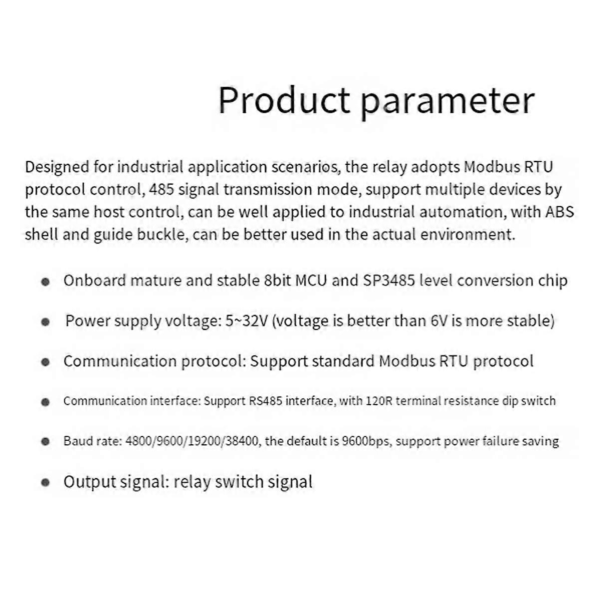 RS485 Modbus Relay PRO 4CH Relay Module RS485 Interface Relay Modbus ...