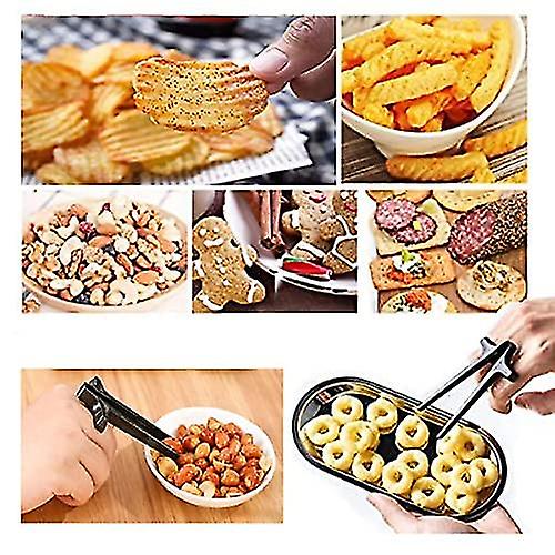 Snack finger spisepinde, 4 stk Plastik Finger spisepinde til gamerelazy ...