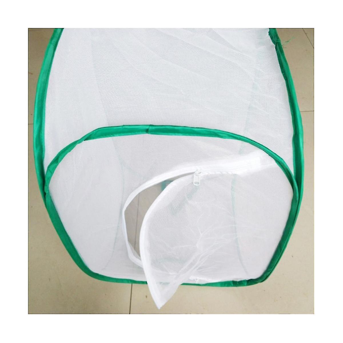 Collapsible Insect Cage Mesh Insect Habitat Cage Butterfly Stick ...