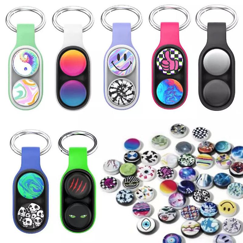 Poppuck Hand Spinner Series Elastic Pop Puck Magnet Toy Colorful ...