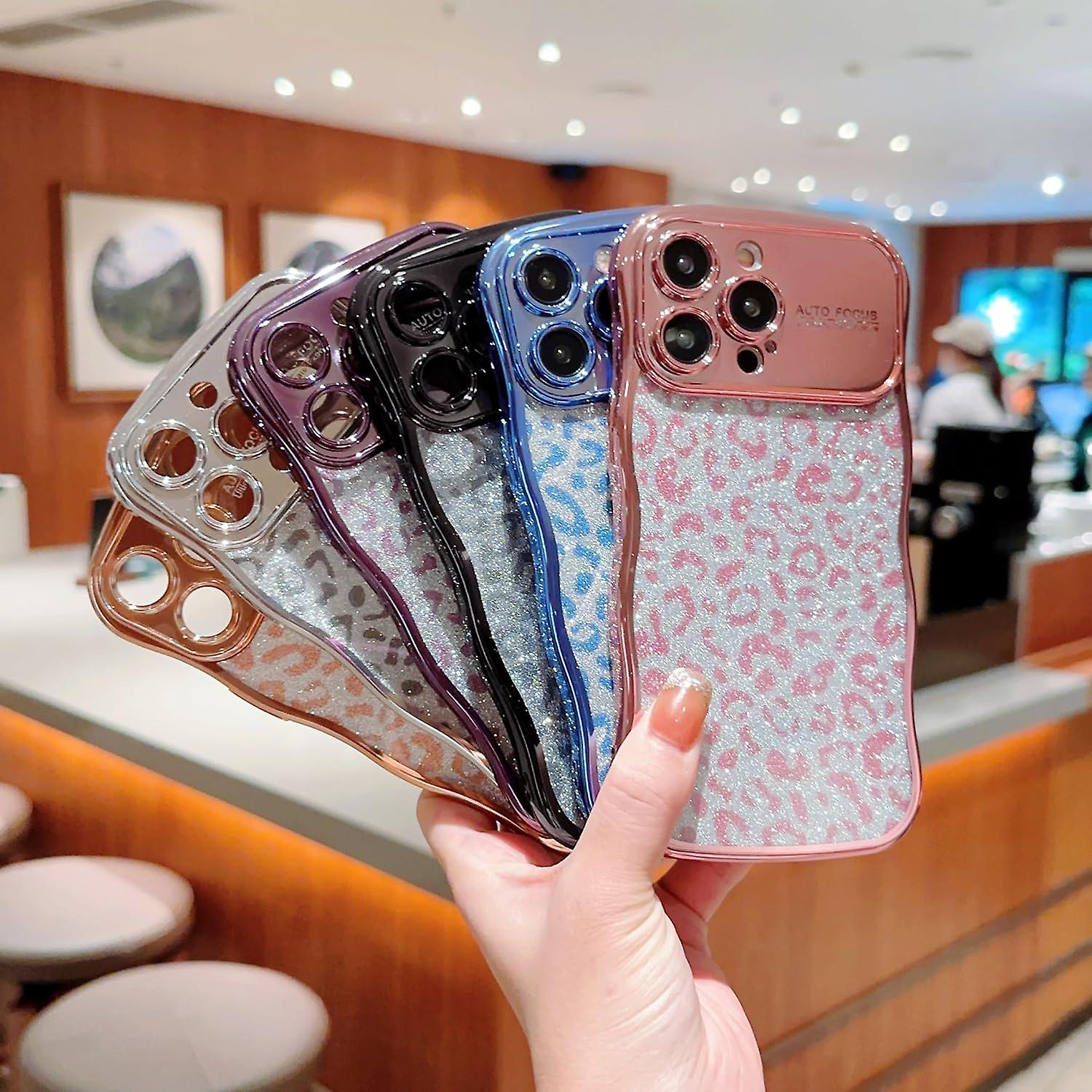 iPhone 15 Case Clear, Cute Kawaii Wave Frame Shape Soft TPU iPhone Case ...
