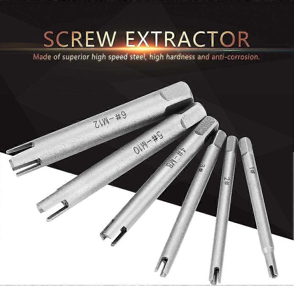 4 Flute Tap Extractor, Tapping Extractor Screw Extractor Steel Broken ...