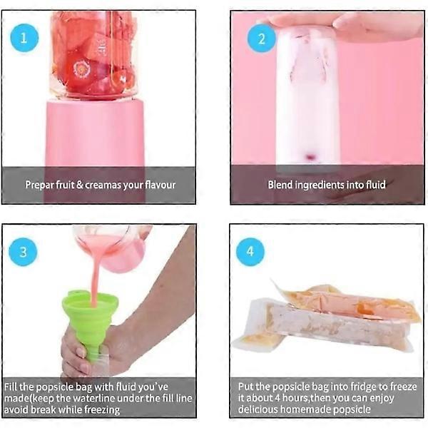 100 pop bags Popsicle - Make Your Own Delicious Popsicles Easily ...