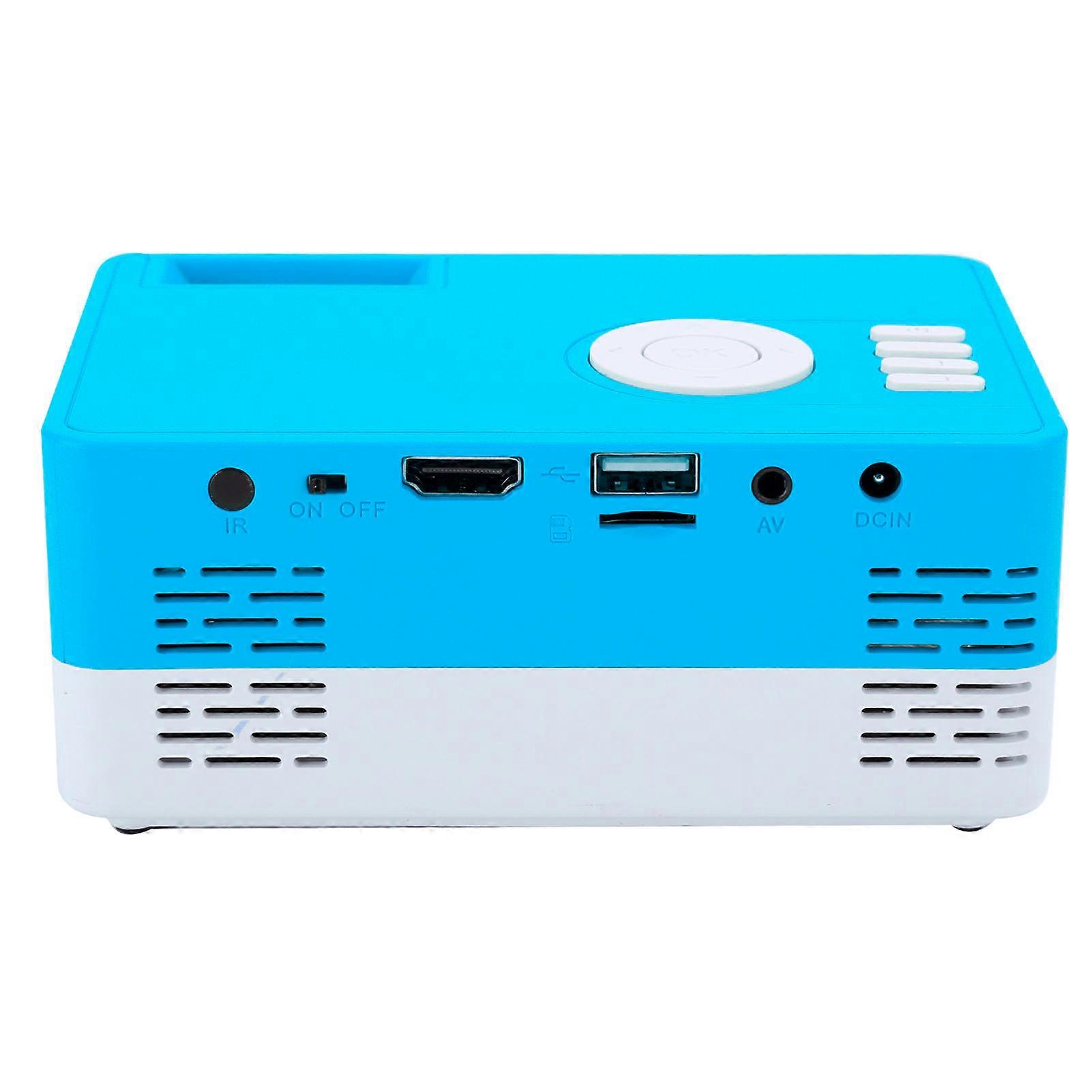 Mini Portable Projector LED Home Theater Video Media Player Projector ...
