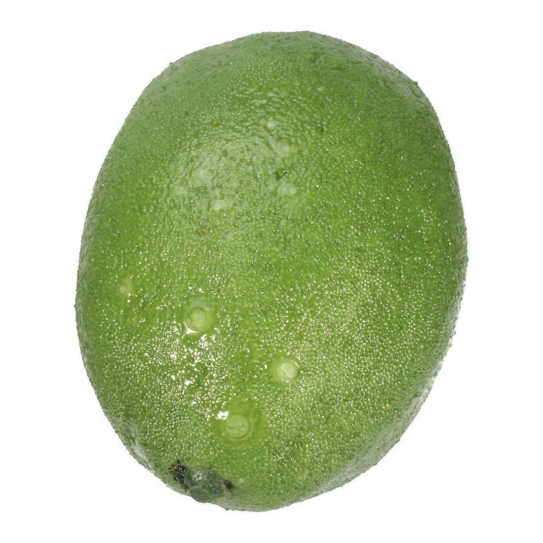 6 x Realistic Lifelike Artificial Plastic Lime Lemon Fruit Food Fake ...