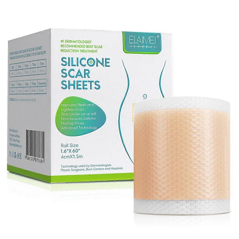 Scars Removal Stickers Self-adhesive Silicone Scar Tape Scar Lightening ...