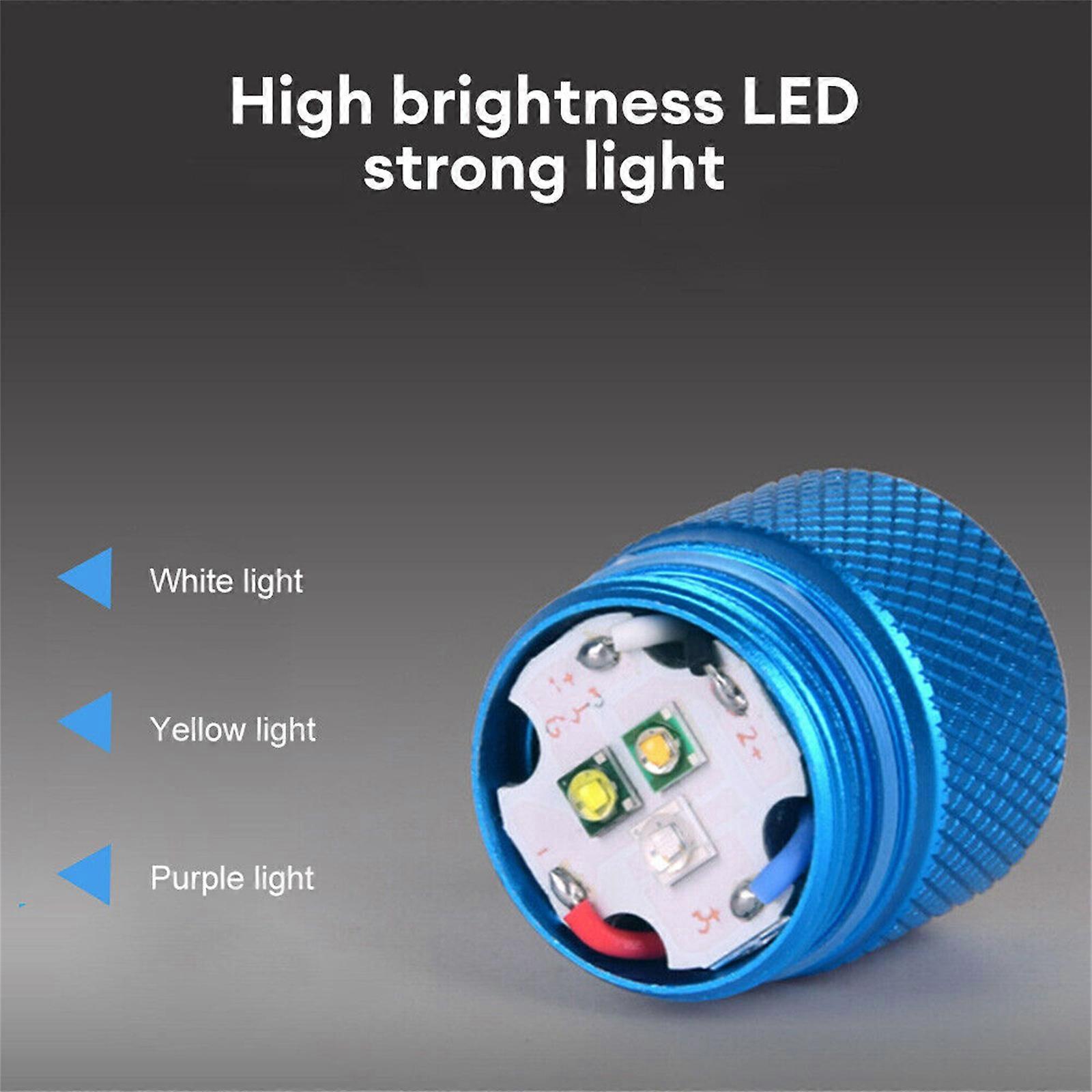 4-in-1 LED Flashlight for Gemstone Identification - High Strength ...