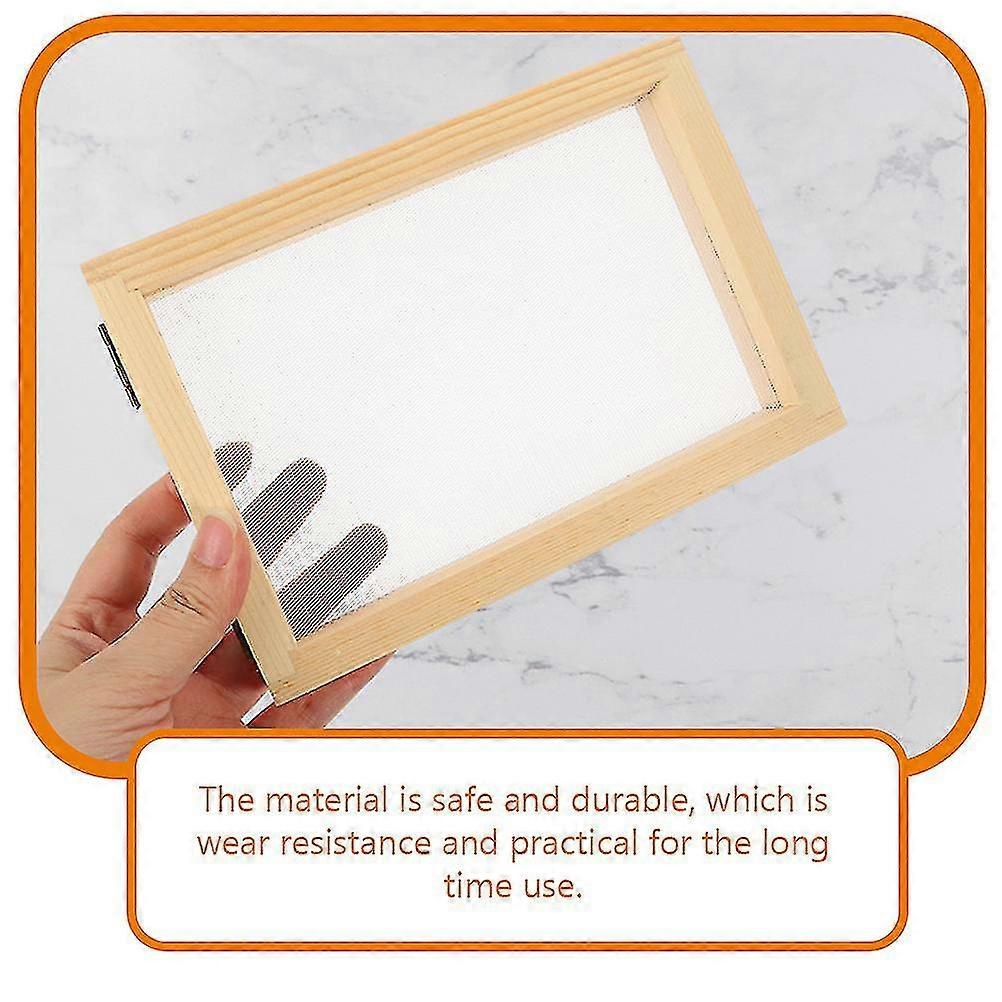 4pcs Paper Making Frame Diy Paper Making Frame Paper Making Wood Frame ...