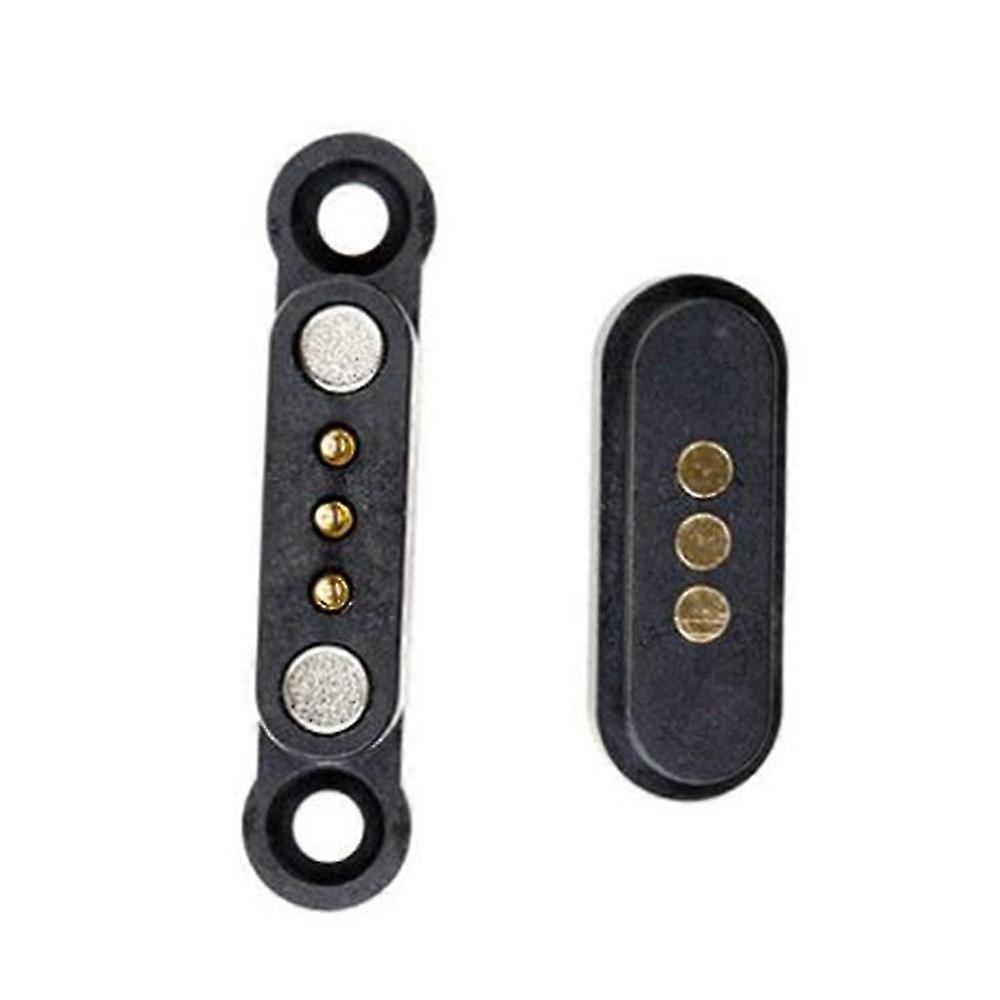 10 Pairs Spring Loaded Magnetic Pogo Pin Connector 3 Positions Magnets ...