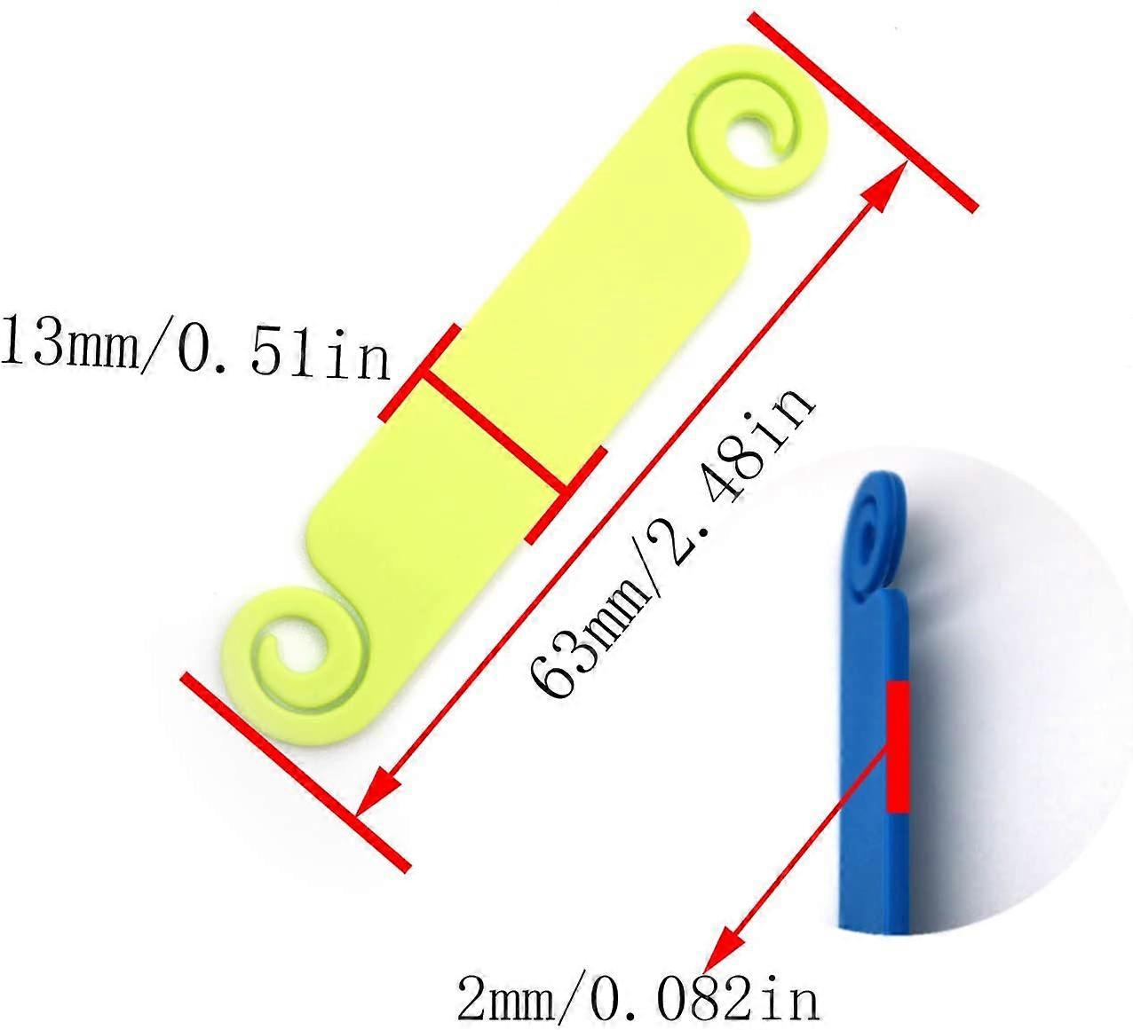 50 Pieces Multicolor Cable Labels for Cable Marking and Cable ...