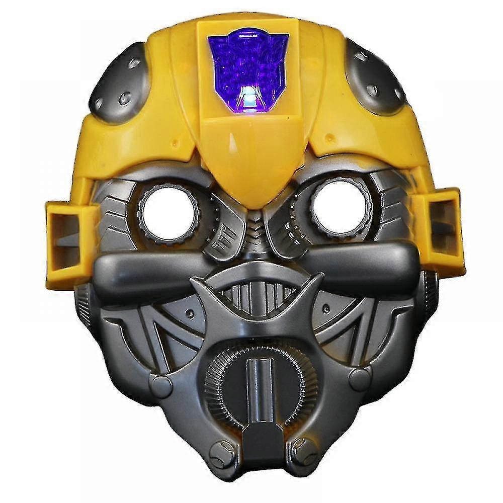 Bumblebee Mask, Light-up Bumblebee Mask For Halloween, Anime Movie ...