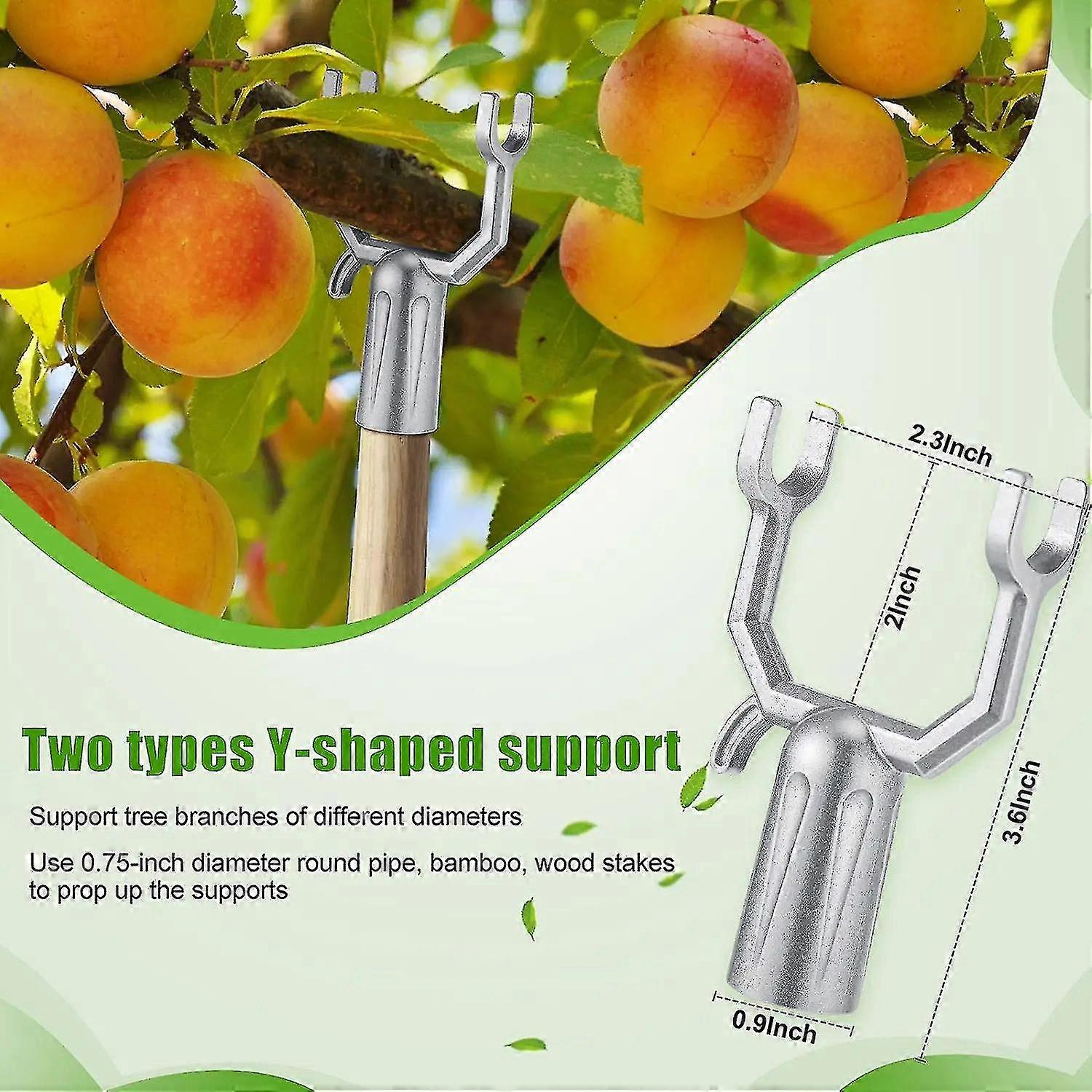 6 Pcs Metal Tree Branch Support, Tree Brace Branch Crutch Tree ...