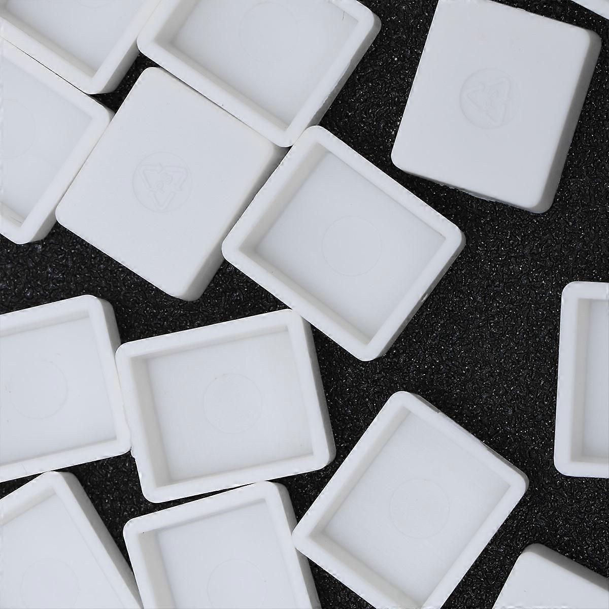 100pcs Watercolor Paint Pan Plastic Empty Watercolor Half Pans for ...