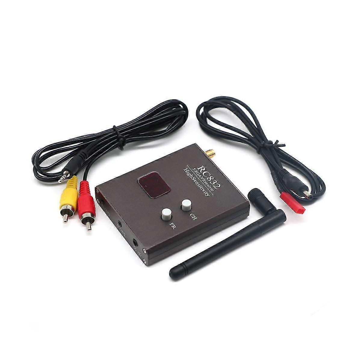 48ch 5.8g 600mw 5km Wireless Av Transmitter Ts832 Receiver Rc832 For ...