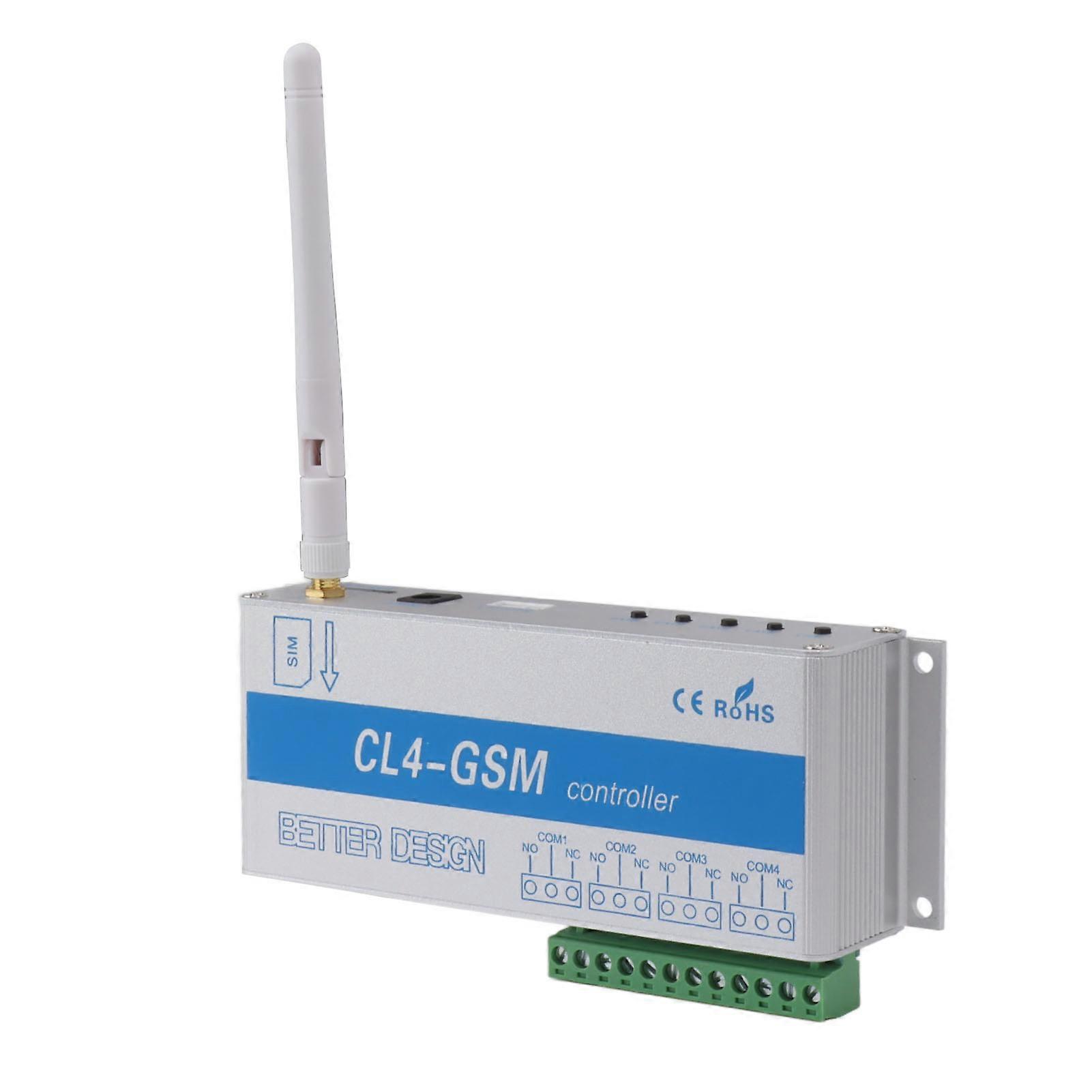 SMS GSM Gate Opener IP30 Protection Aluminum Remote Control Relay ...