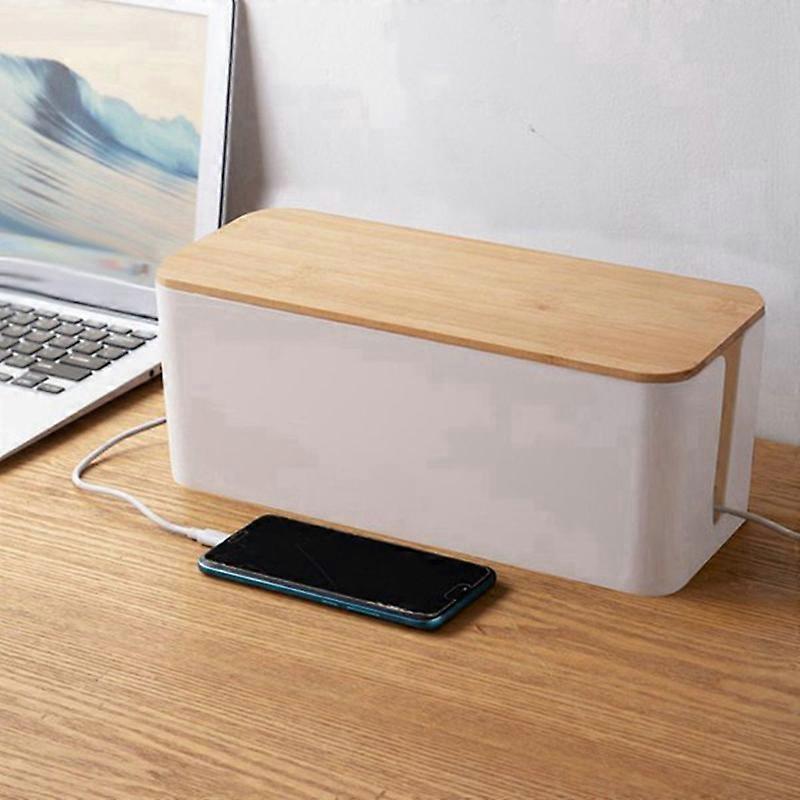 Cable Storage Box Power Socket Organizer Cable Tidy Storage Box Network ...