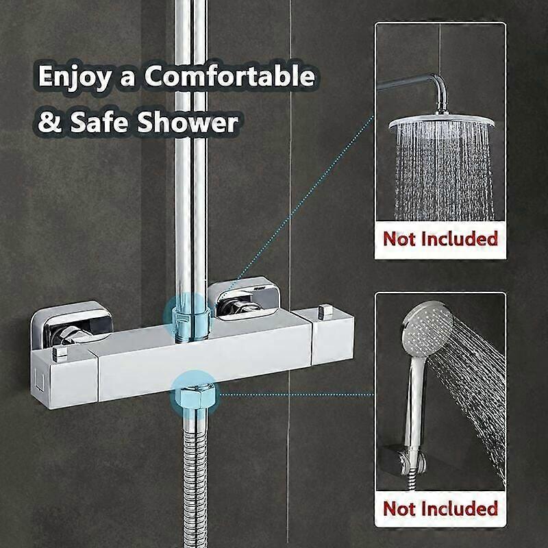 Thermostatic Shower Mixing Valve for Bathroom, Constant Temperature Hot ...