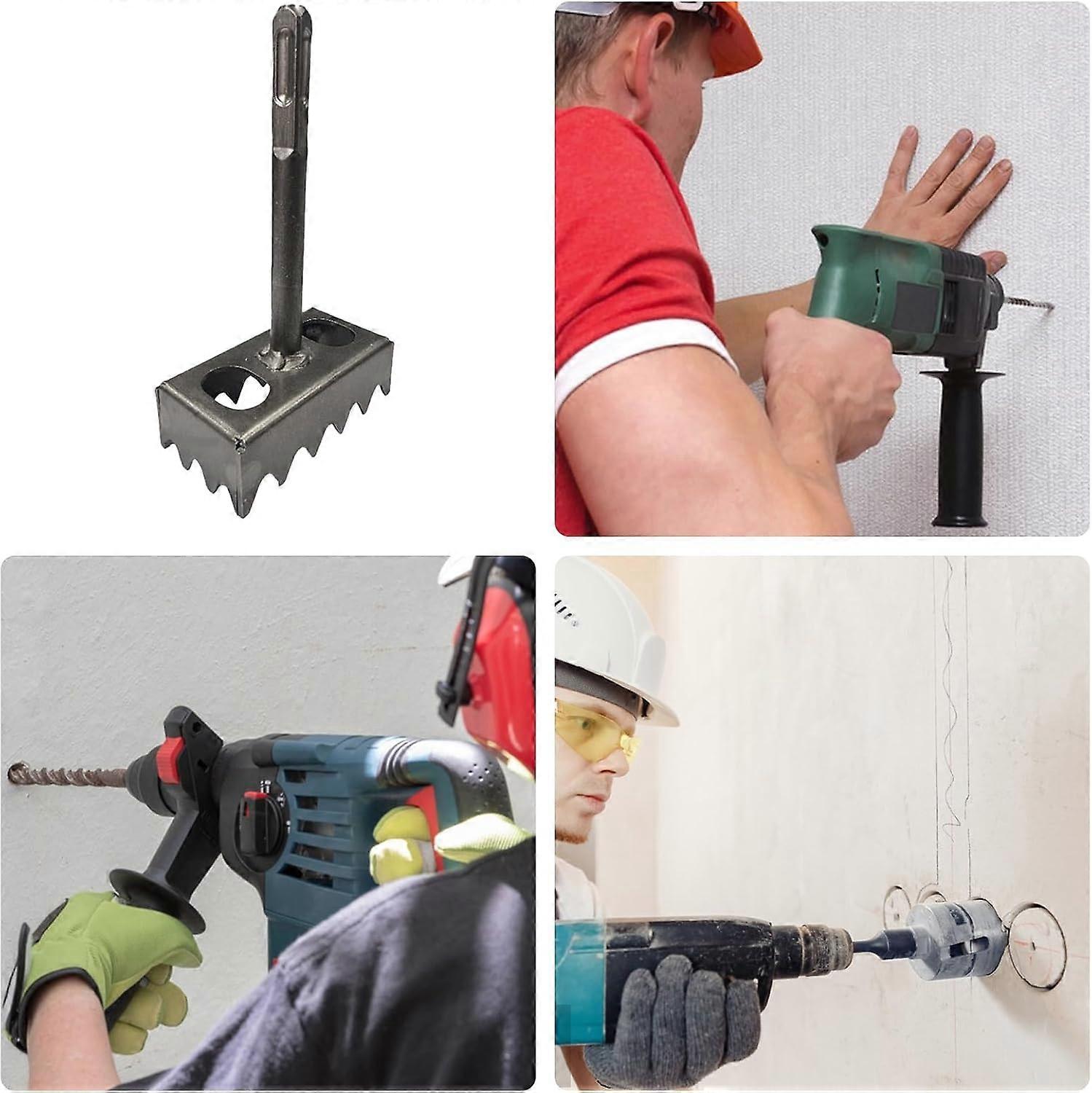 Hole Cutter For Electrical Boxes, Rectangular Steel Hole Saw For ...