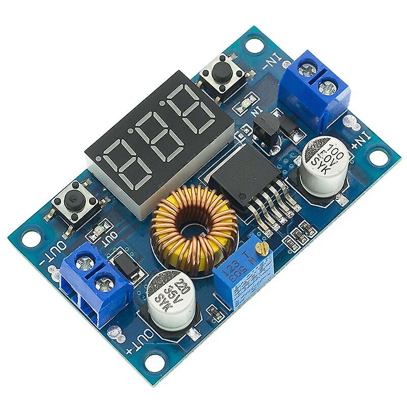 Xl4015 high power 5a 75w dc-dc adjustable step-down charger module step ...
