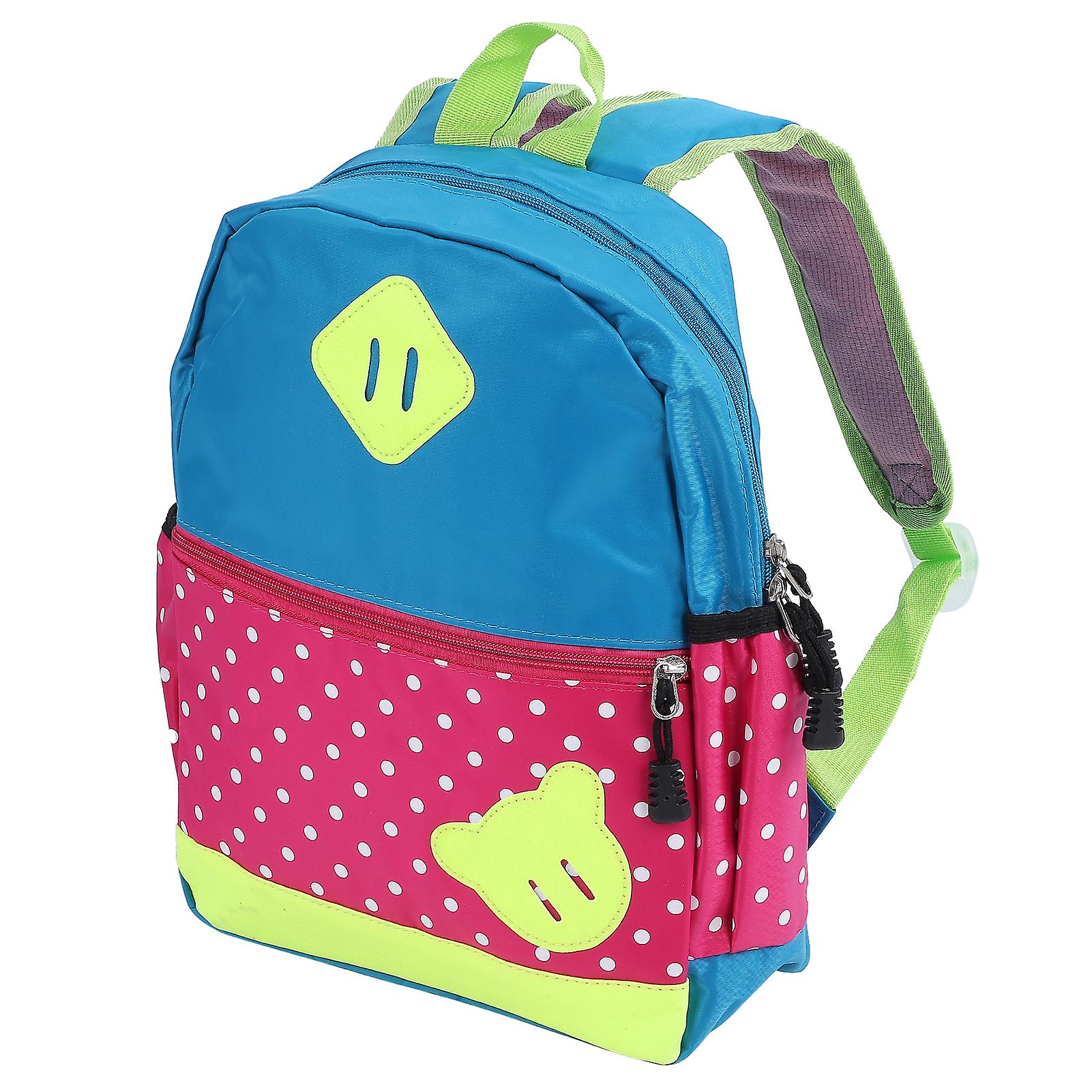 Blue Cute Cartoon Kids Backpack for Kindergarten - School Bag | Fruugo AU