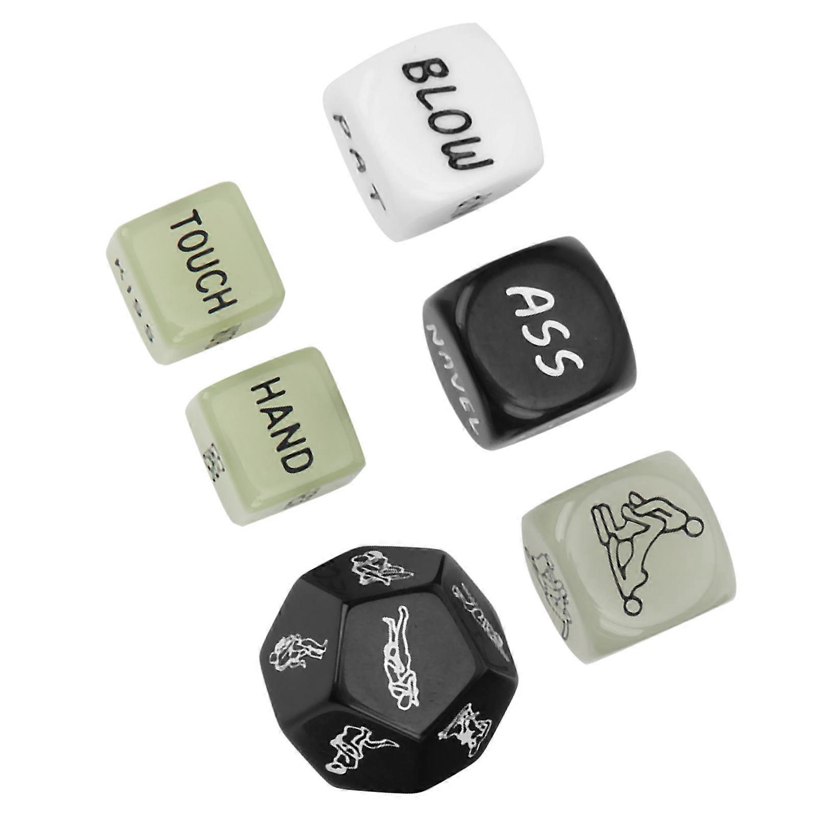 Acrylic Couple's Dice Game Toy - Sexual Positions and Actions for ...