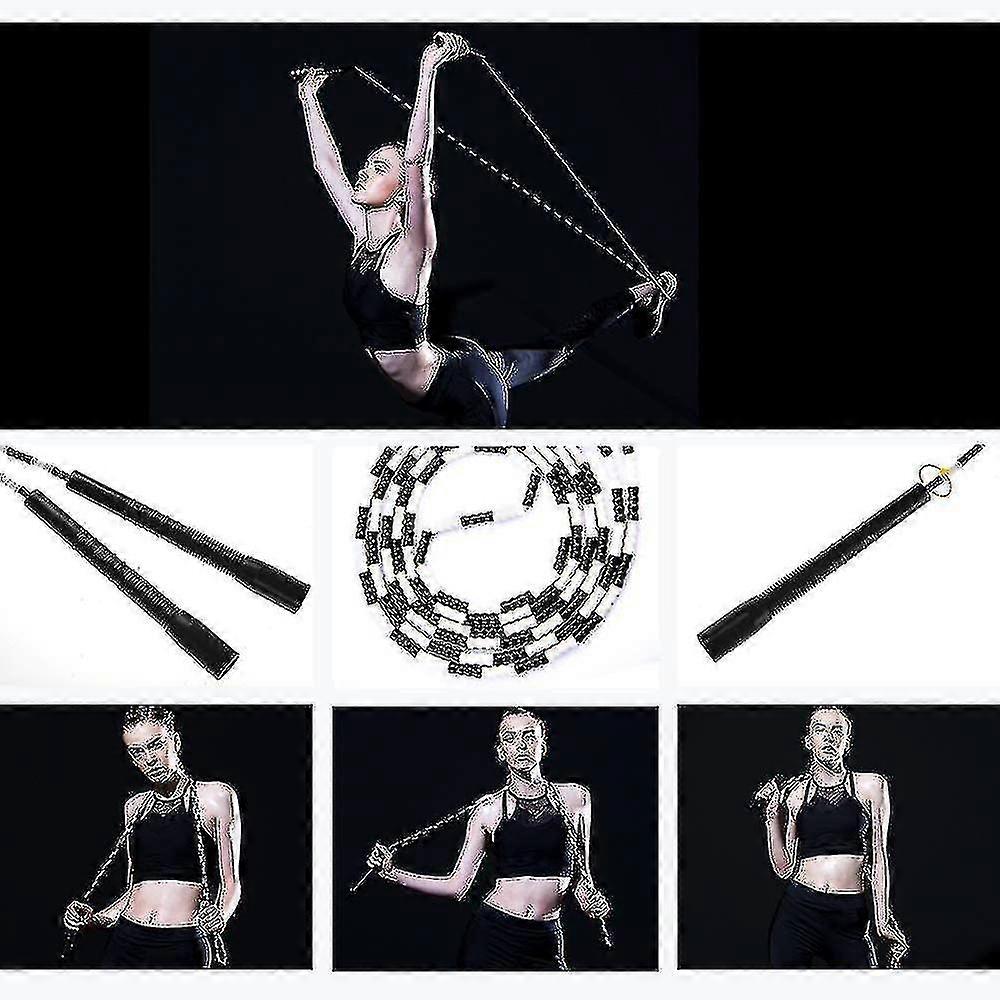 Jump Rope - Soft Beaded Segment Ping Rope - Adjustable Tangle-free ...
