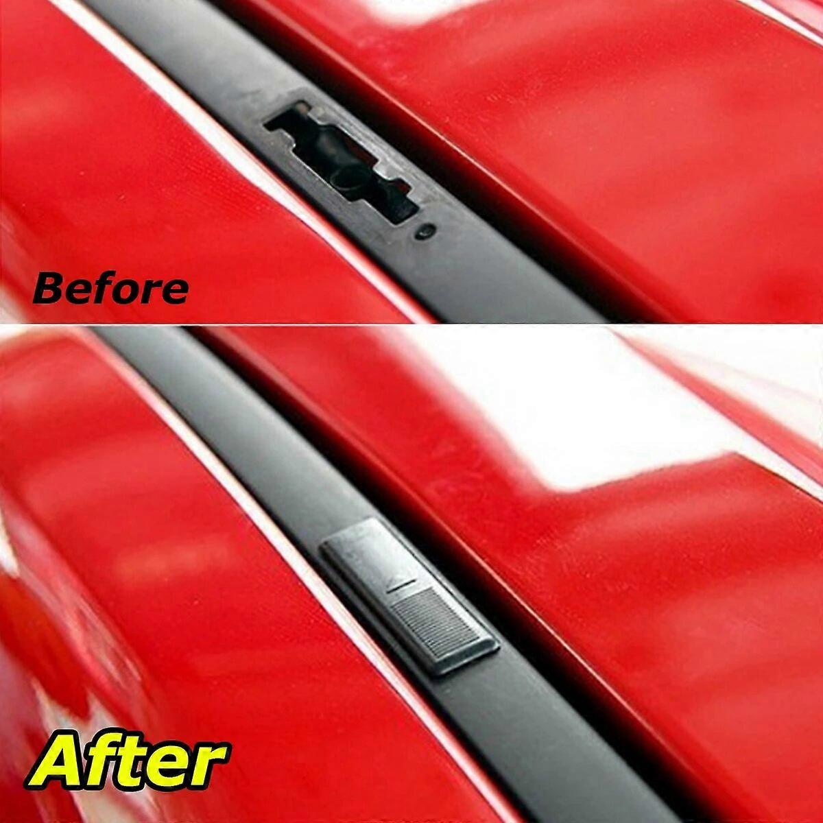 4x Car Roof Rail Rack Moulding Clip Trim Seal Drip Cover Cap ...