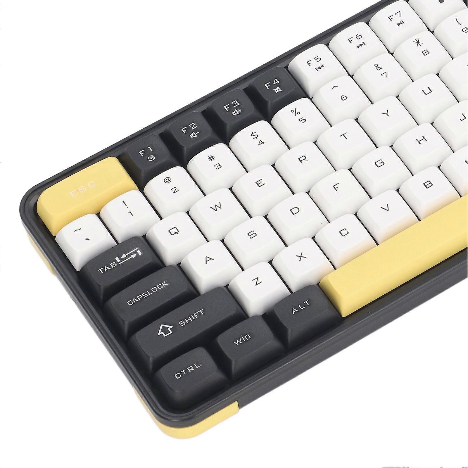 Keyboard and Mouse Combo 84 Keys QWERTY Layout USB Receiver Bluetooth ...