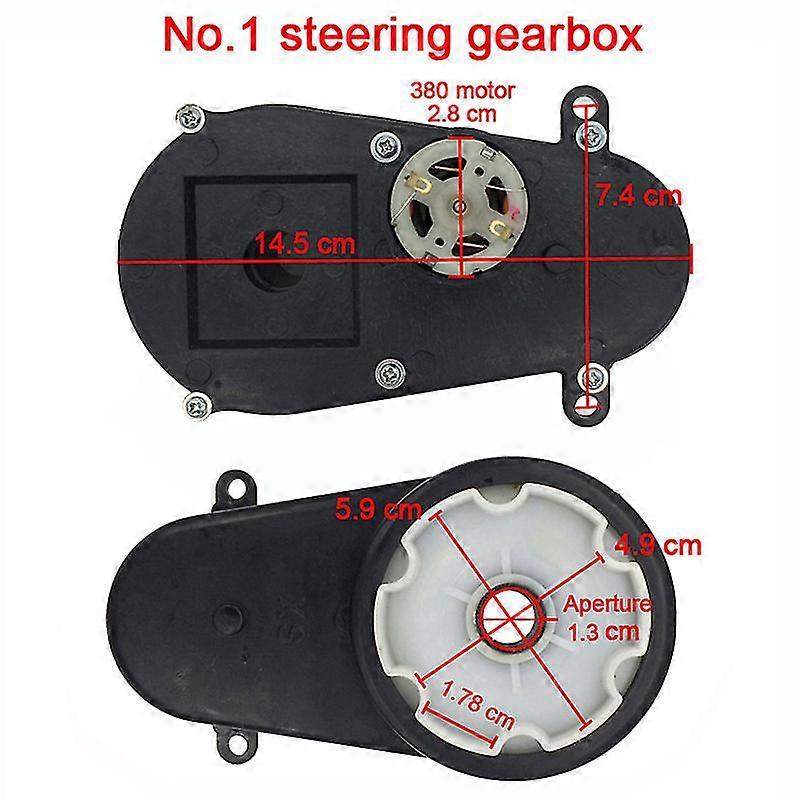 Children Electric Car Steering Gearbox With Motor,steering Motor For ...