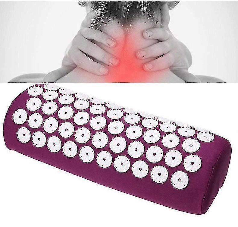 Non-slip Acupressure Cushion Massage Mat Body Pain Spike Fitness ...