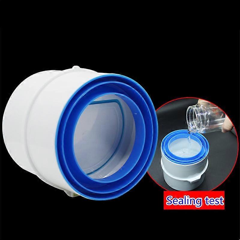 1PC PVC Exhaust Fan Check Valve Round Pipe Backdraft Damper 75110mm Air ...