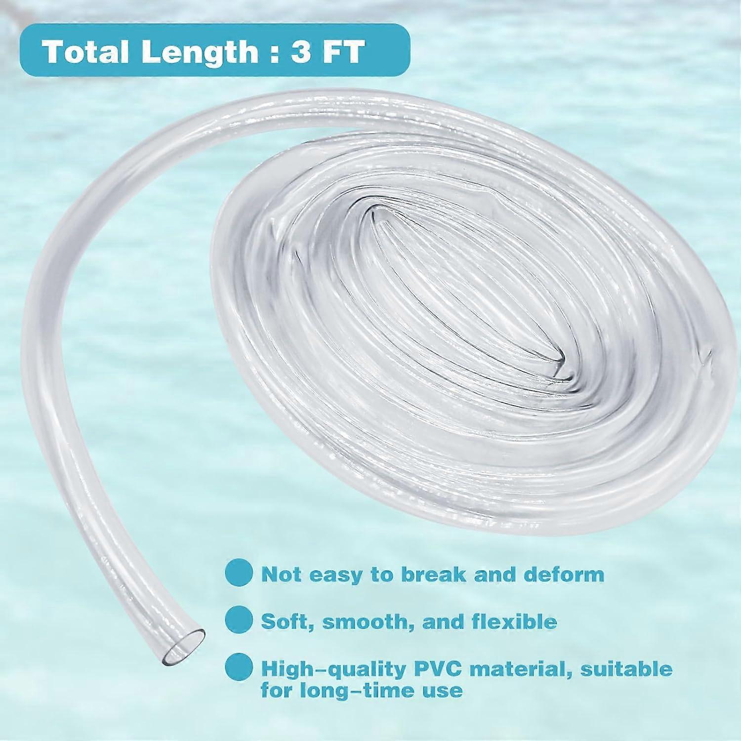 3Ft Portable Air Conditioner Drain Hose, 3/5 Inch Leakproof AC Drain ...