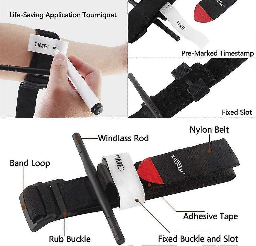 Emergency Tourniquet, Combat Medical Tourniquet, Hiking First Aid Kit ...