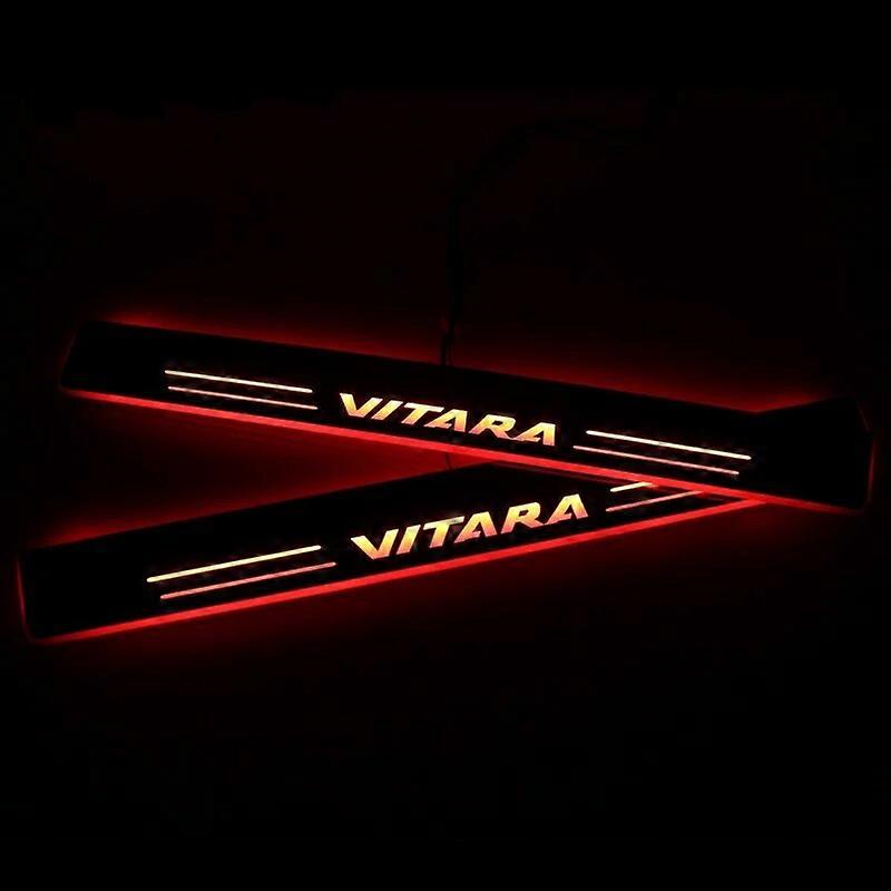 Trim Pedal LED Car Light Door Sill Scuff Plate Pathway Dynamic Streamer ...