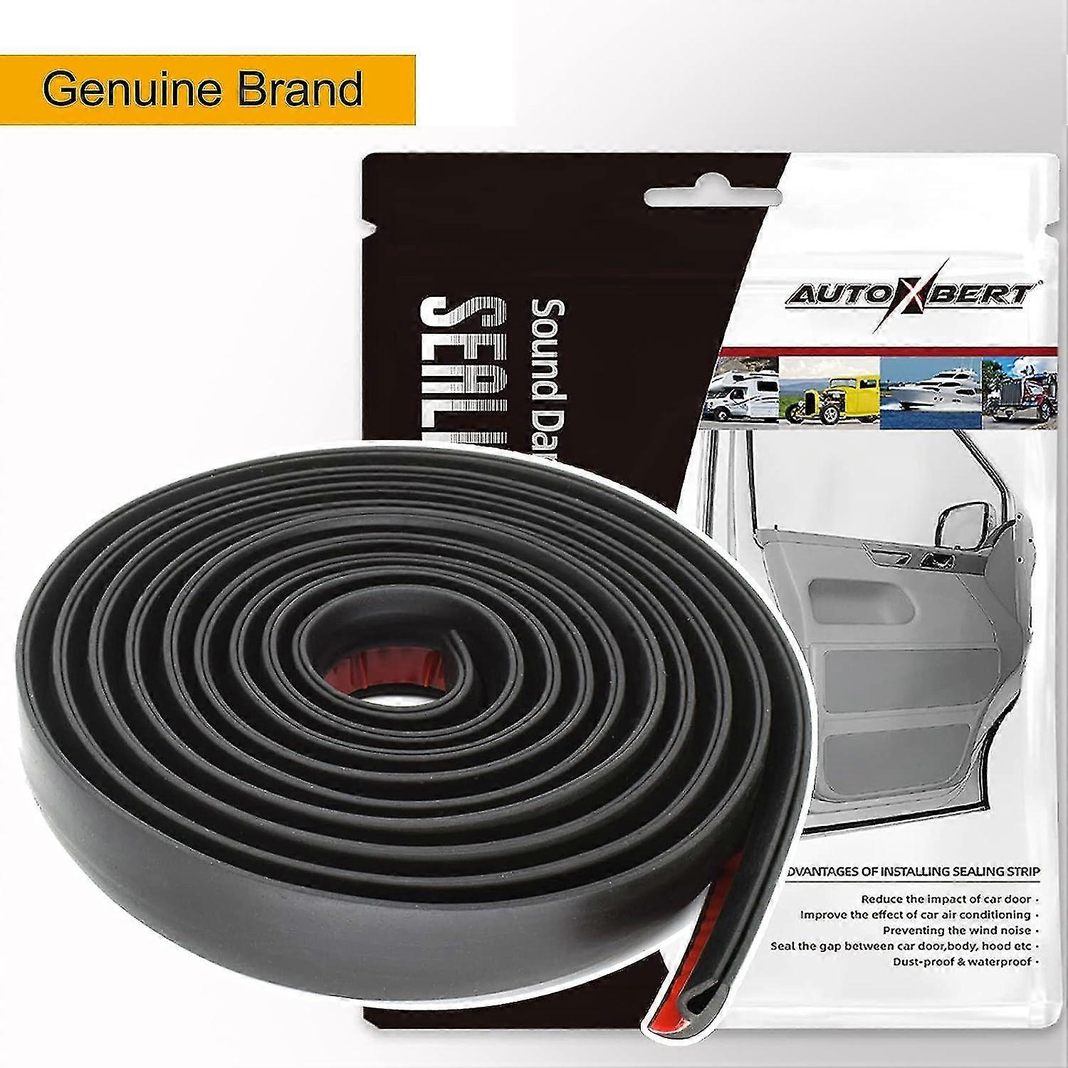 2m/6.5 Ft Universal Windshield Weatherstrip Car Seal Strip Trim ...