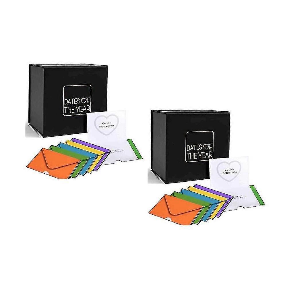 52 Week of Dates Box of Date Night Ideas Paper with Sealed Date A Date ...